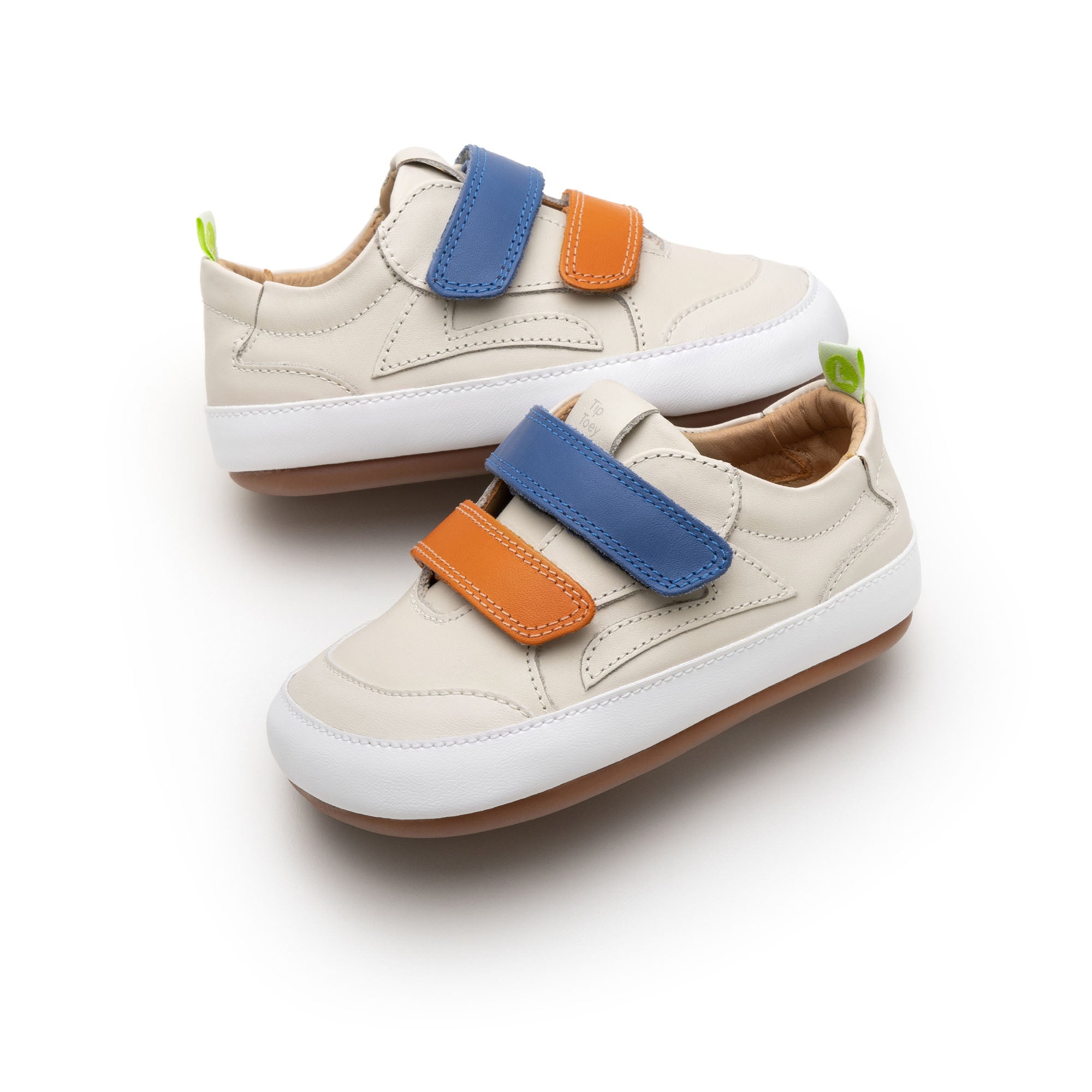 Tip Toey Joey Primeiros Landy Tapioca Tangerine Blue Tang